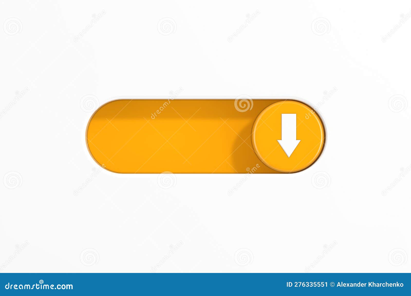 Slider Arrow Template Cartoon Vector | CartoonDealer.com #47708759