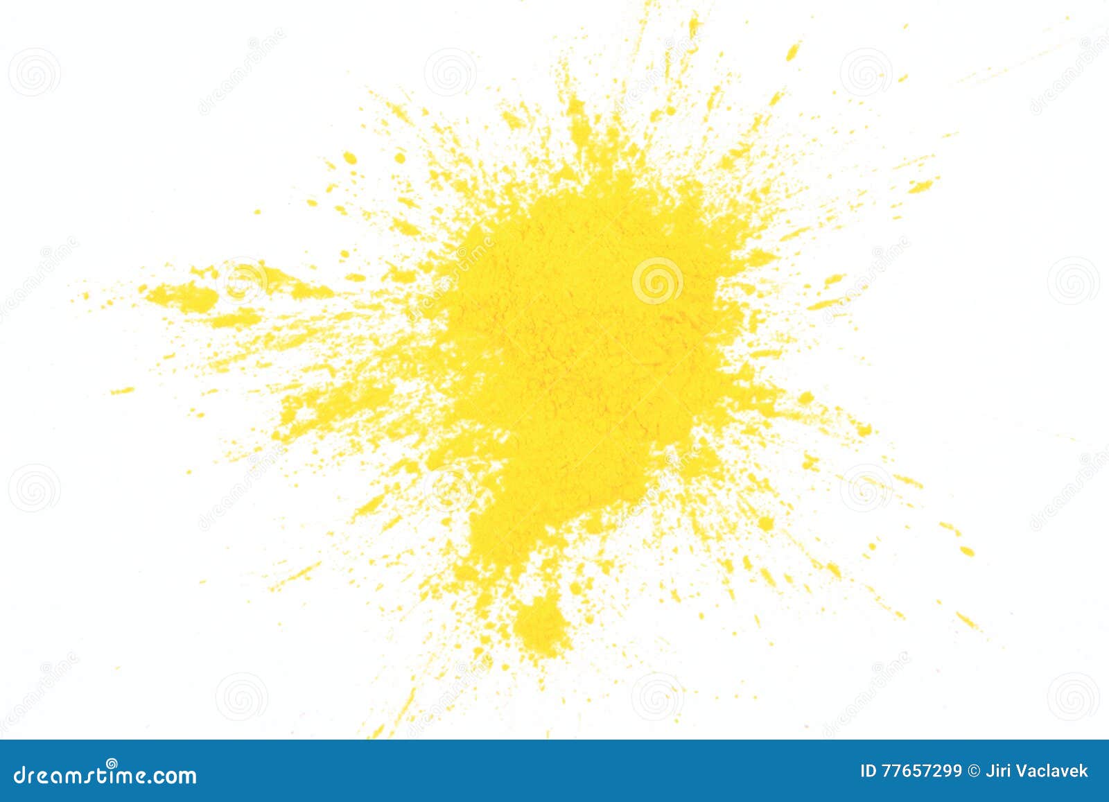 Yellow toner powder stock image. Image of cartridge, commercial - 77657299
