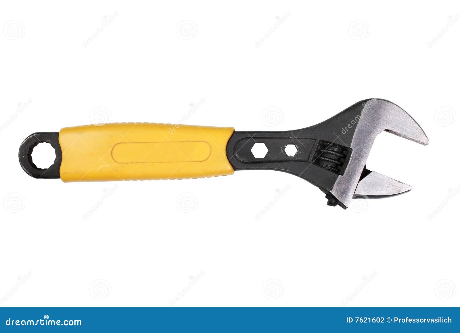 Yellow tool stock photo. Image of work, isolated, objects - 7621602