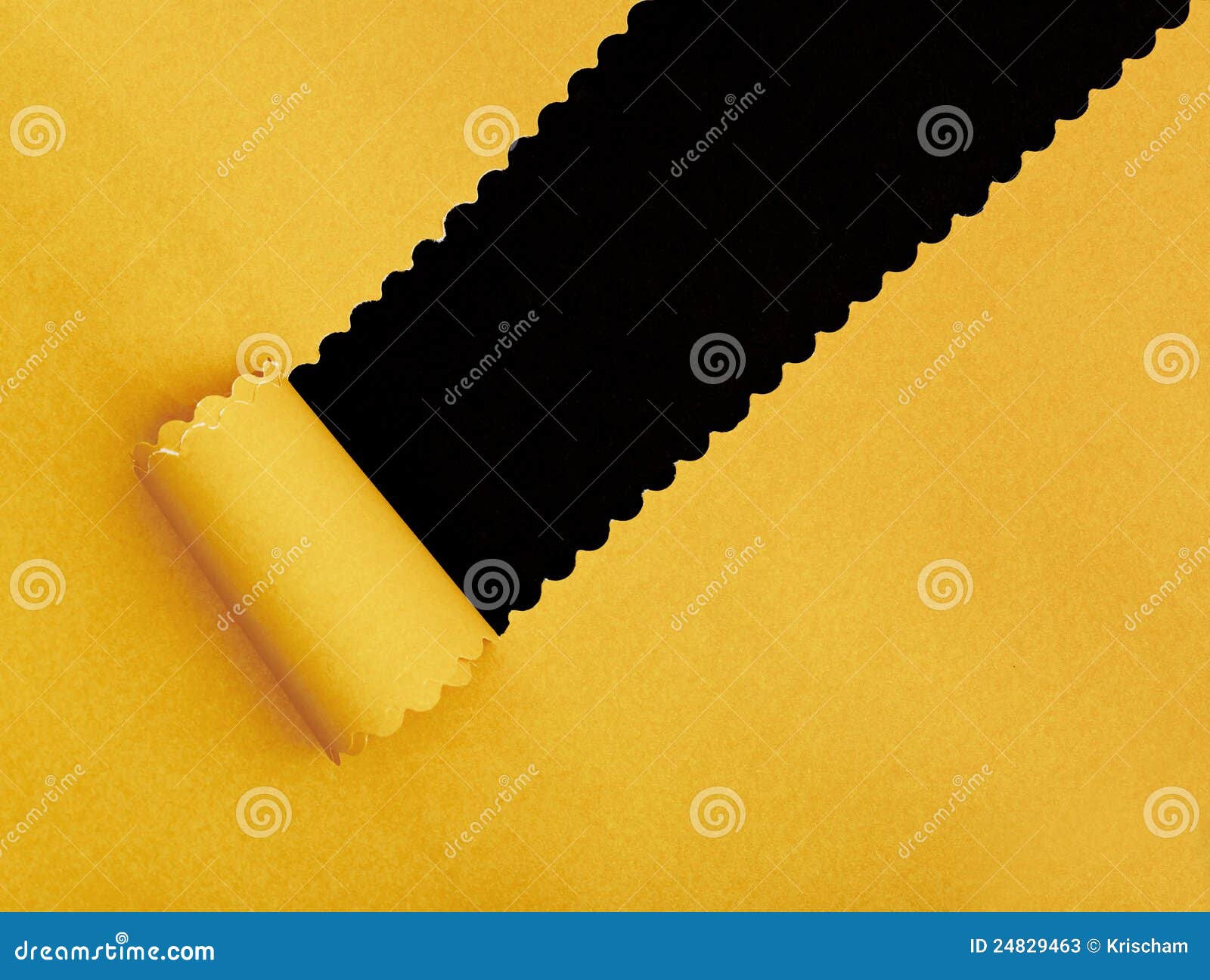 Yellow Torn Paper frame stock image. Image of backdrop - 24829463