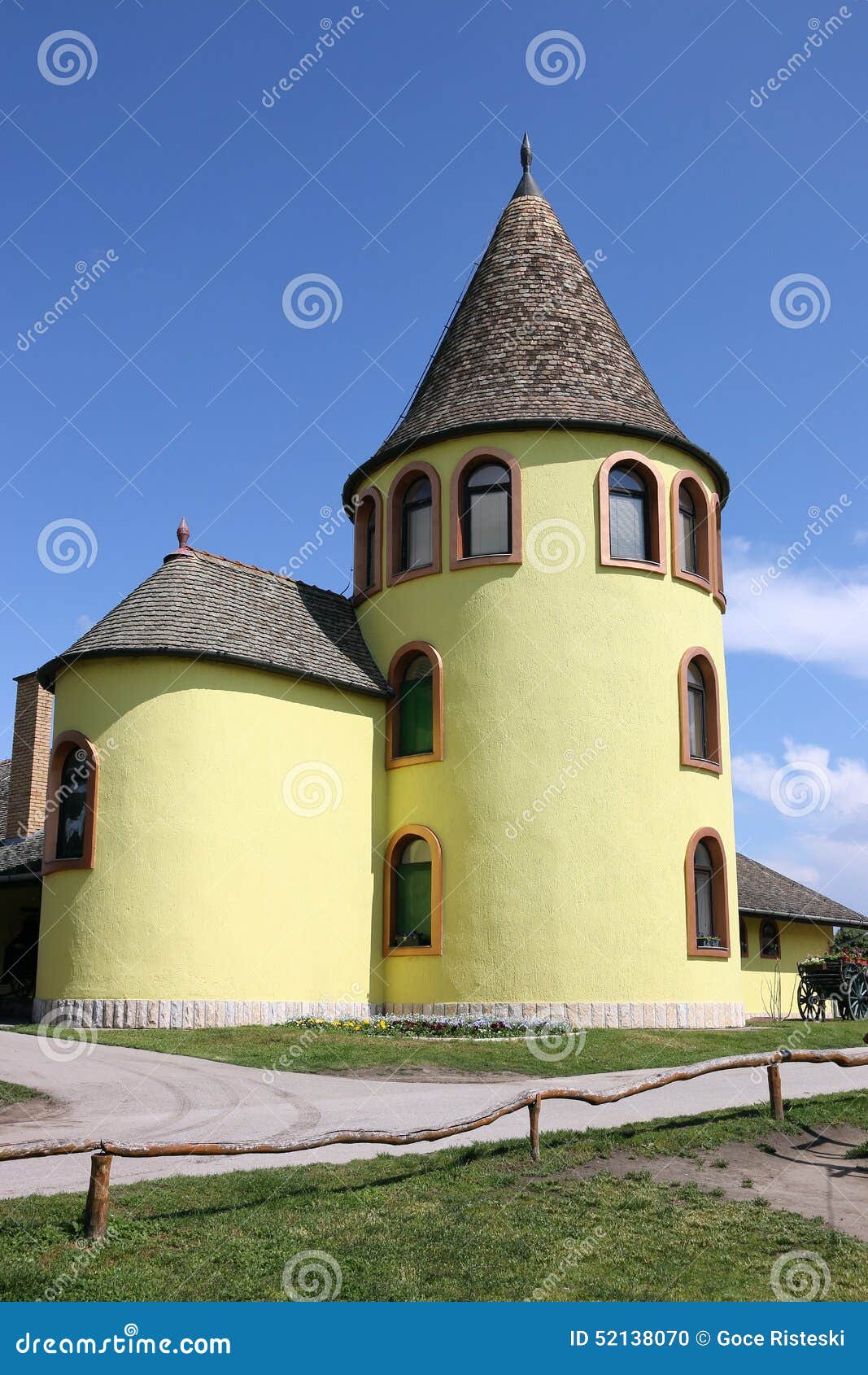 Yellow Tower Crane Royalty-Free Stock Photo | CartoonDealer.com #123542721