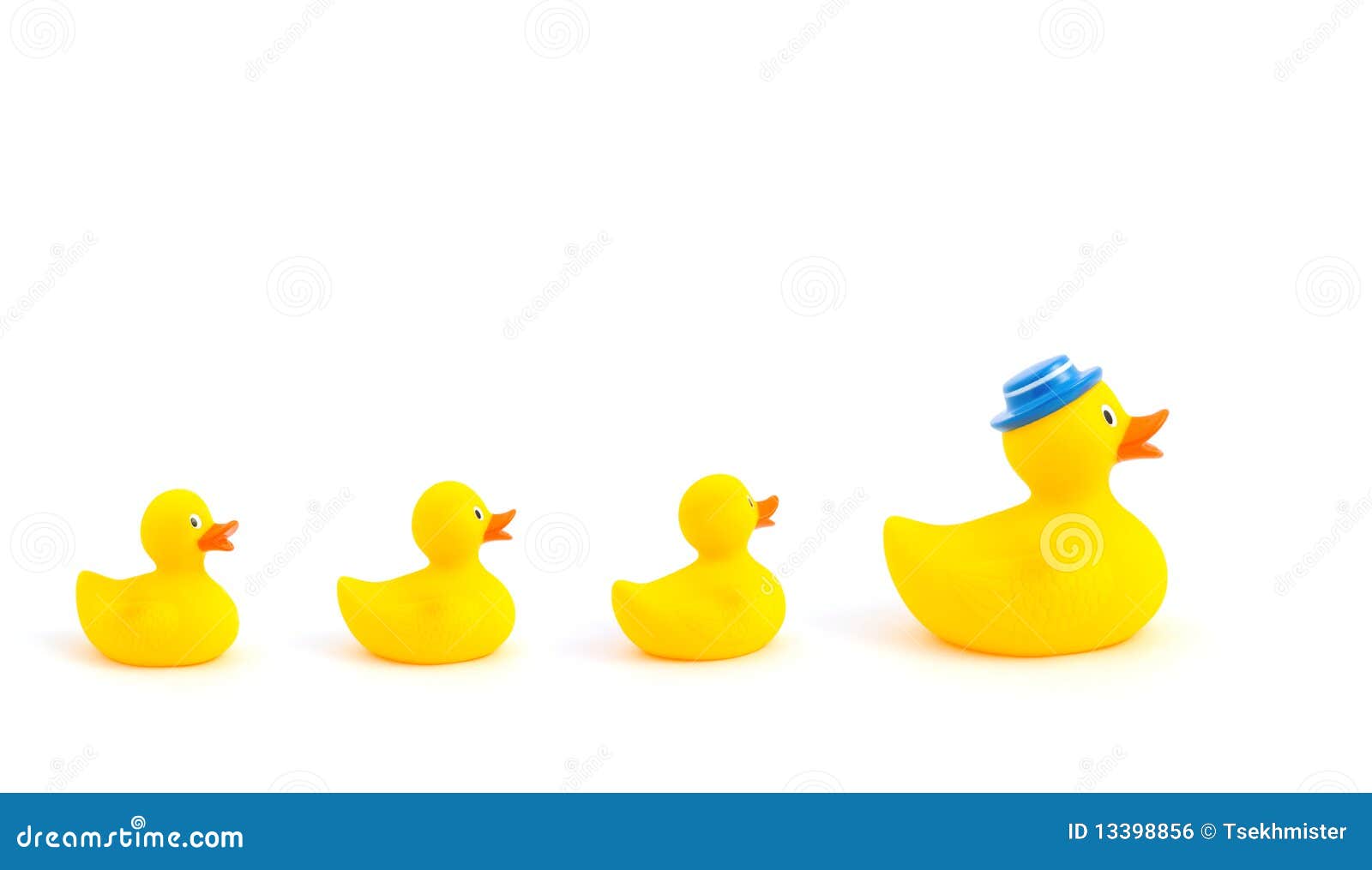 Yellow toy ducks stock photo. Image of young, duckling - 13398856