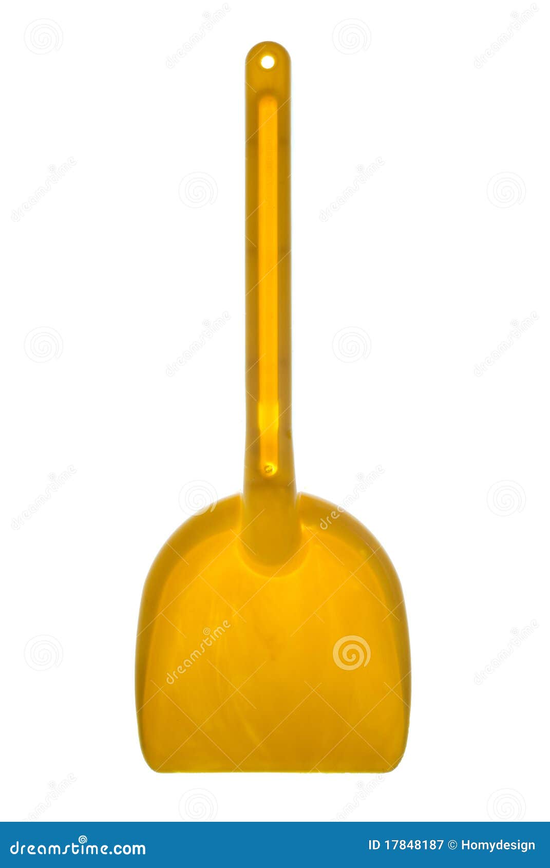 Yellow toy shovel stock image. Image of shore, summer - 17848187