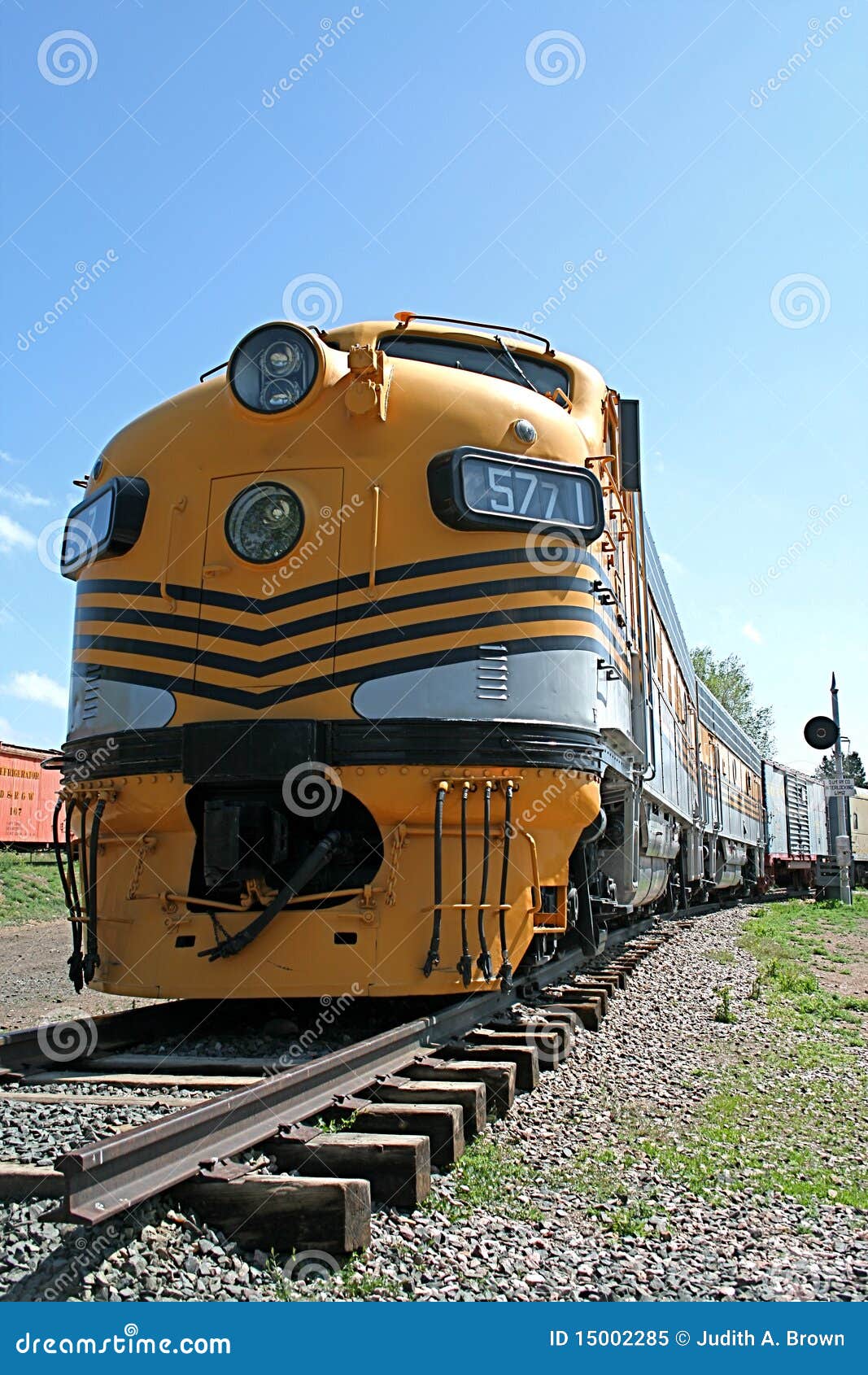 Yellow Train Royalty-Free Stock Image | CartoonDealer.com #32578144