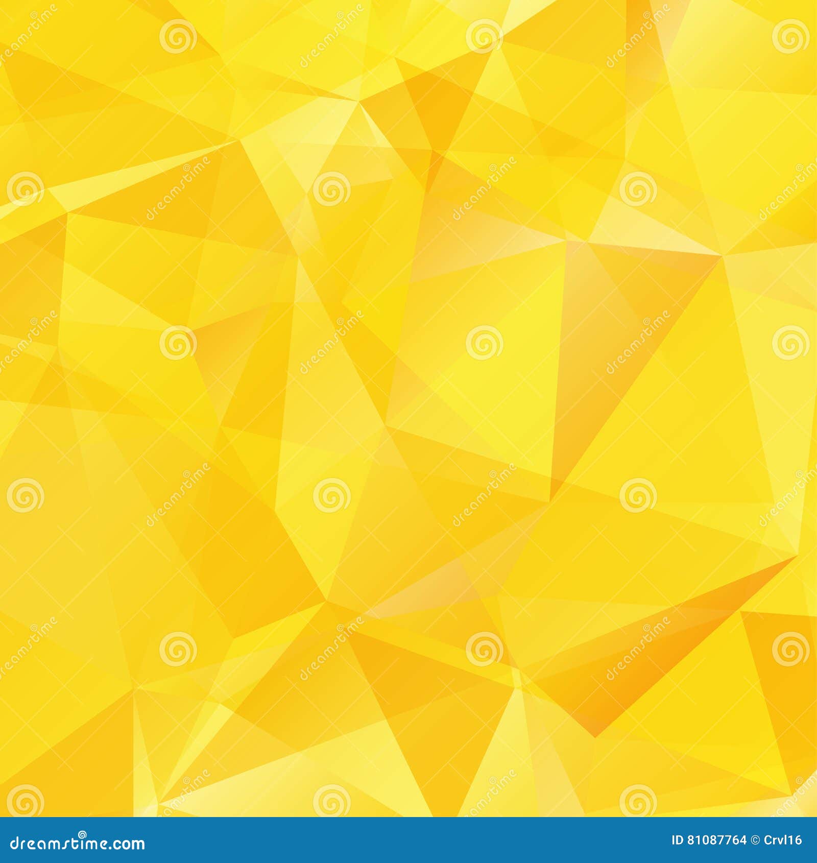 Yellow Triangle Abstract Background Stock Vector - Illustration of ...