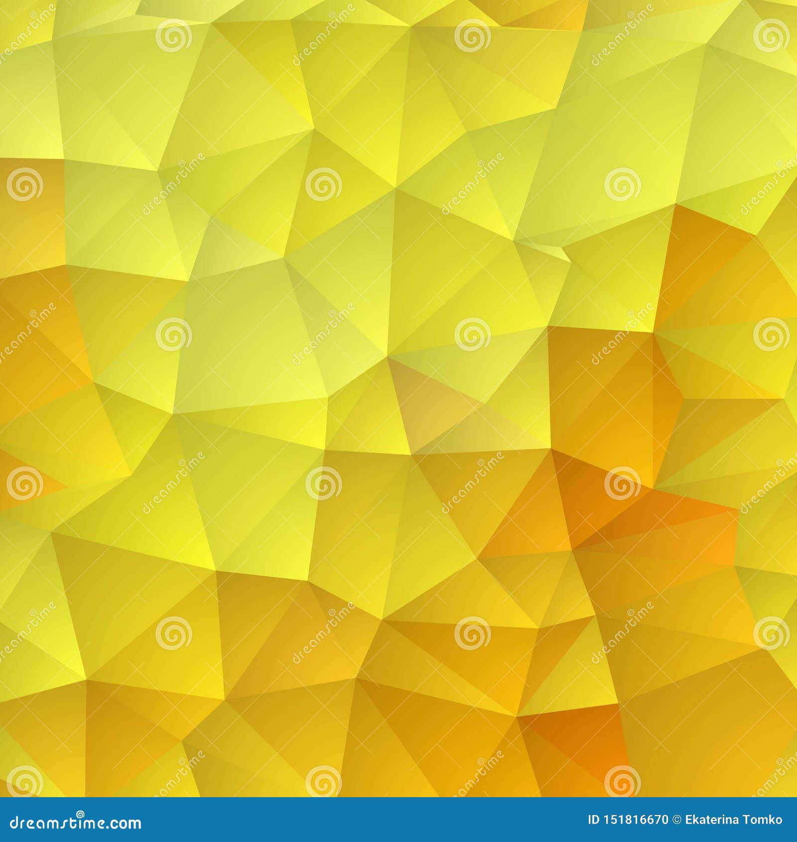 Yellow Triangles. Abstract Background. Vector Illustration. Eps 10 ...