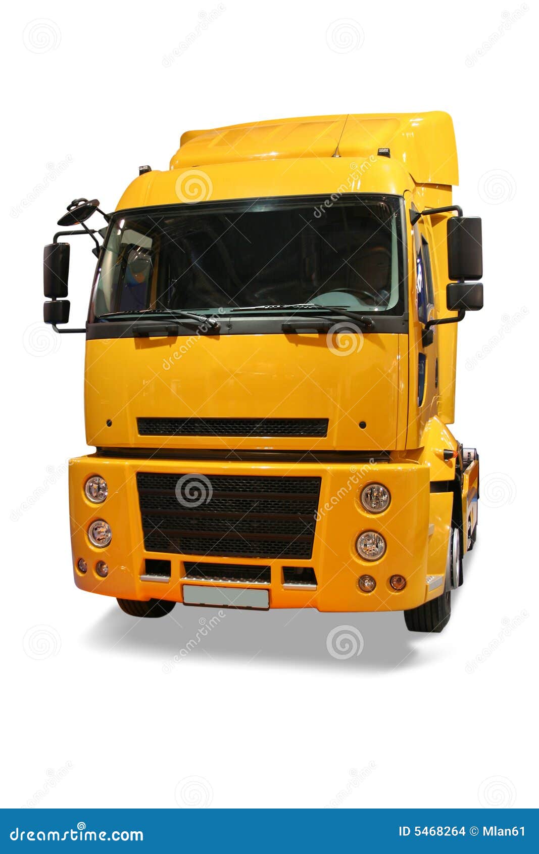 Yellow truck stock photo. Image of yellow, transportation - 5468264