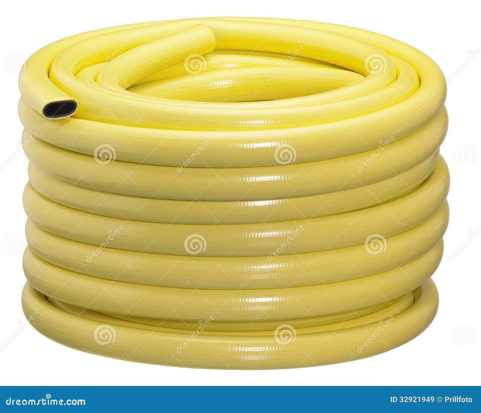 Yellow tube stock image. Image of household, pipe, remote - 32921949