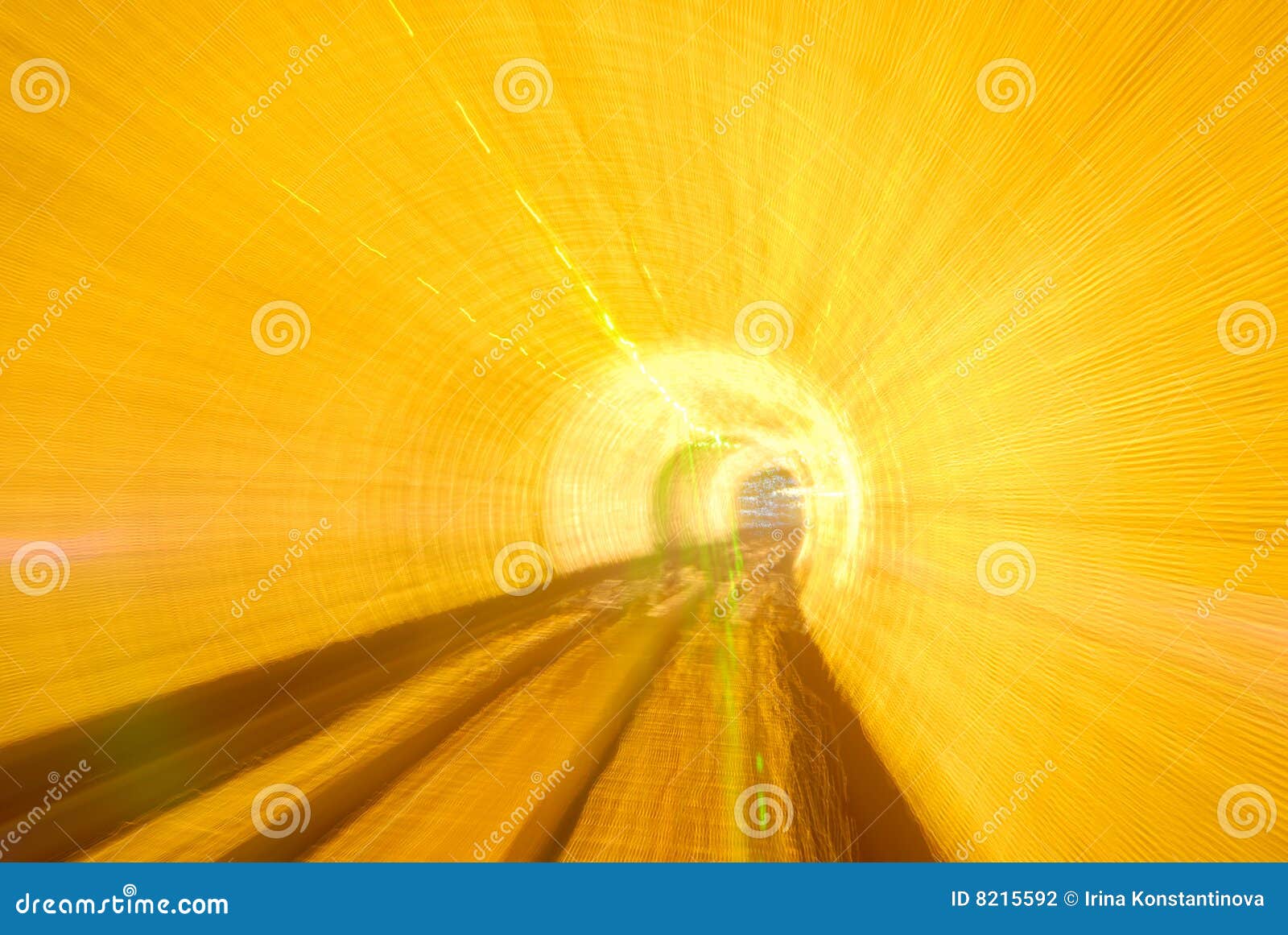 Yellow tunnel stock photo. Image of computer, curve, digital - 8215592