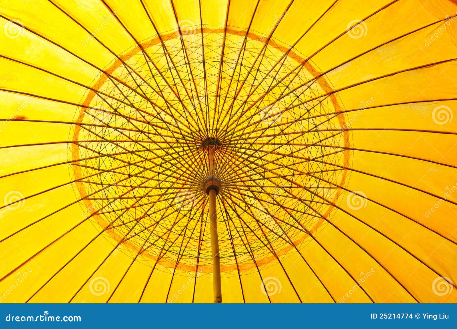 Yellow umbrella pattern stock photo. Image of asia, fashion - 25214774