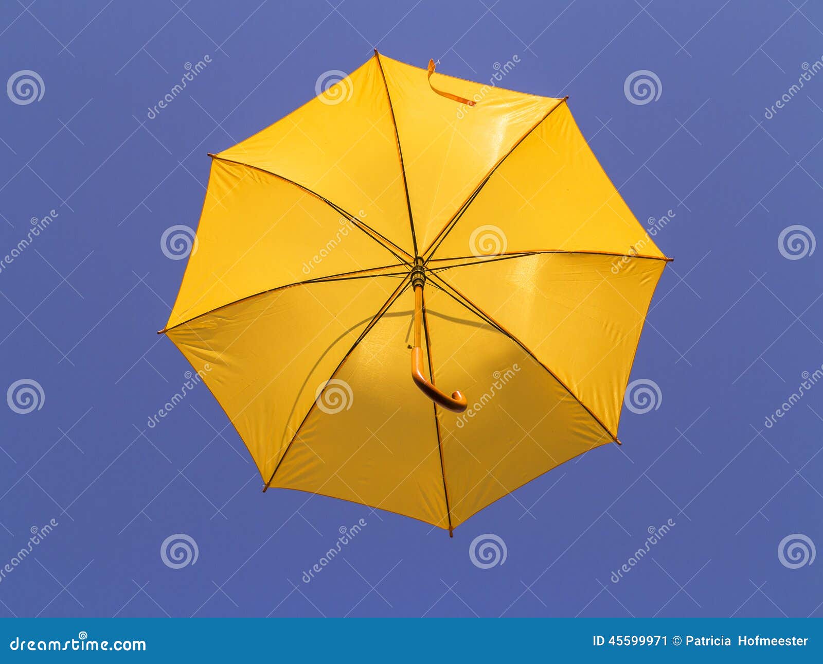 Yellow umbrella stock image. Image of design, background - 45599971