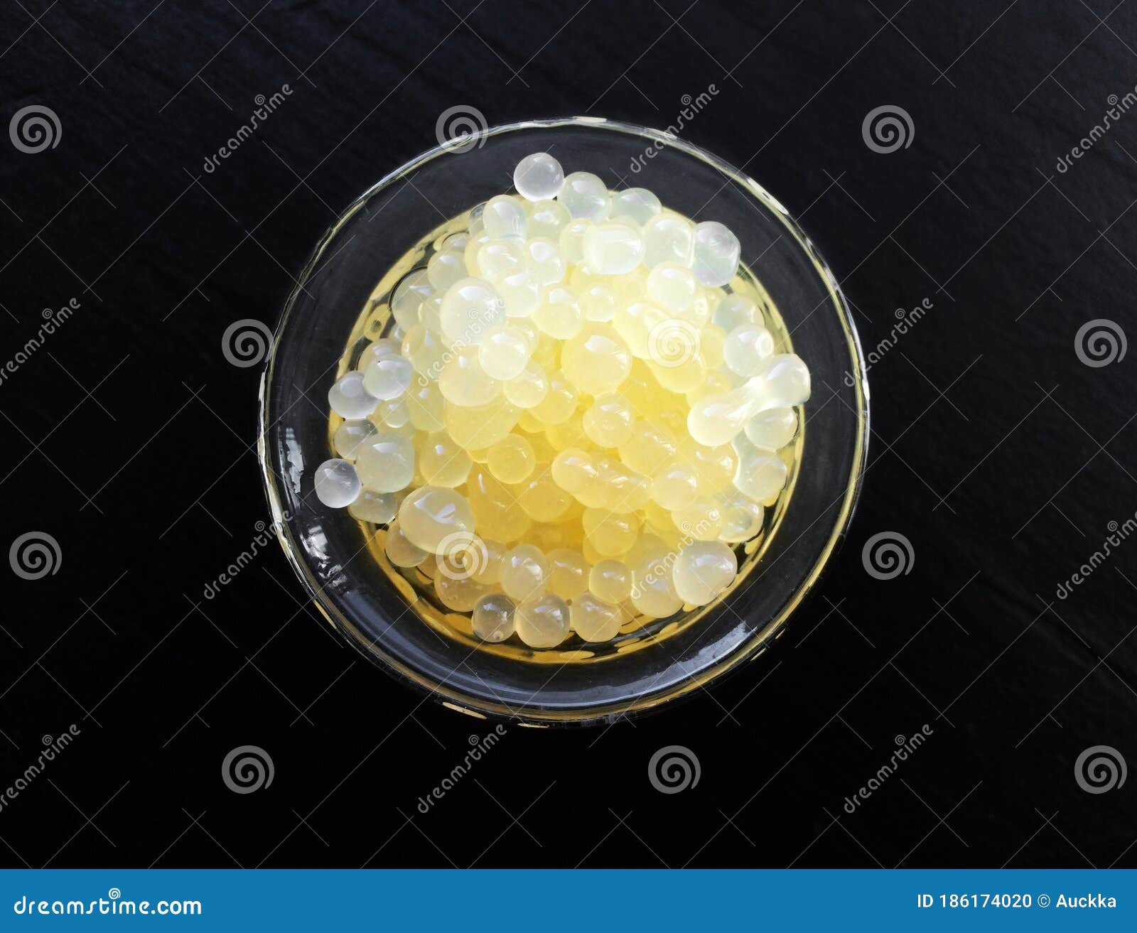 Molecular Lemon Caviar Pearls Stock Photo - Image of agar, gourmet ...