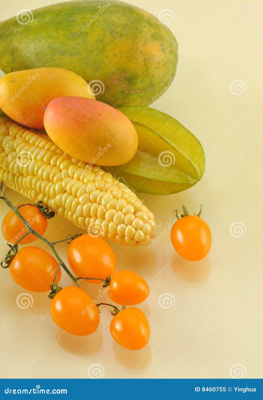 Yellow vegetables stock image. Image of fresh, food, energy - 8460755