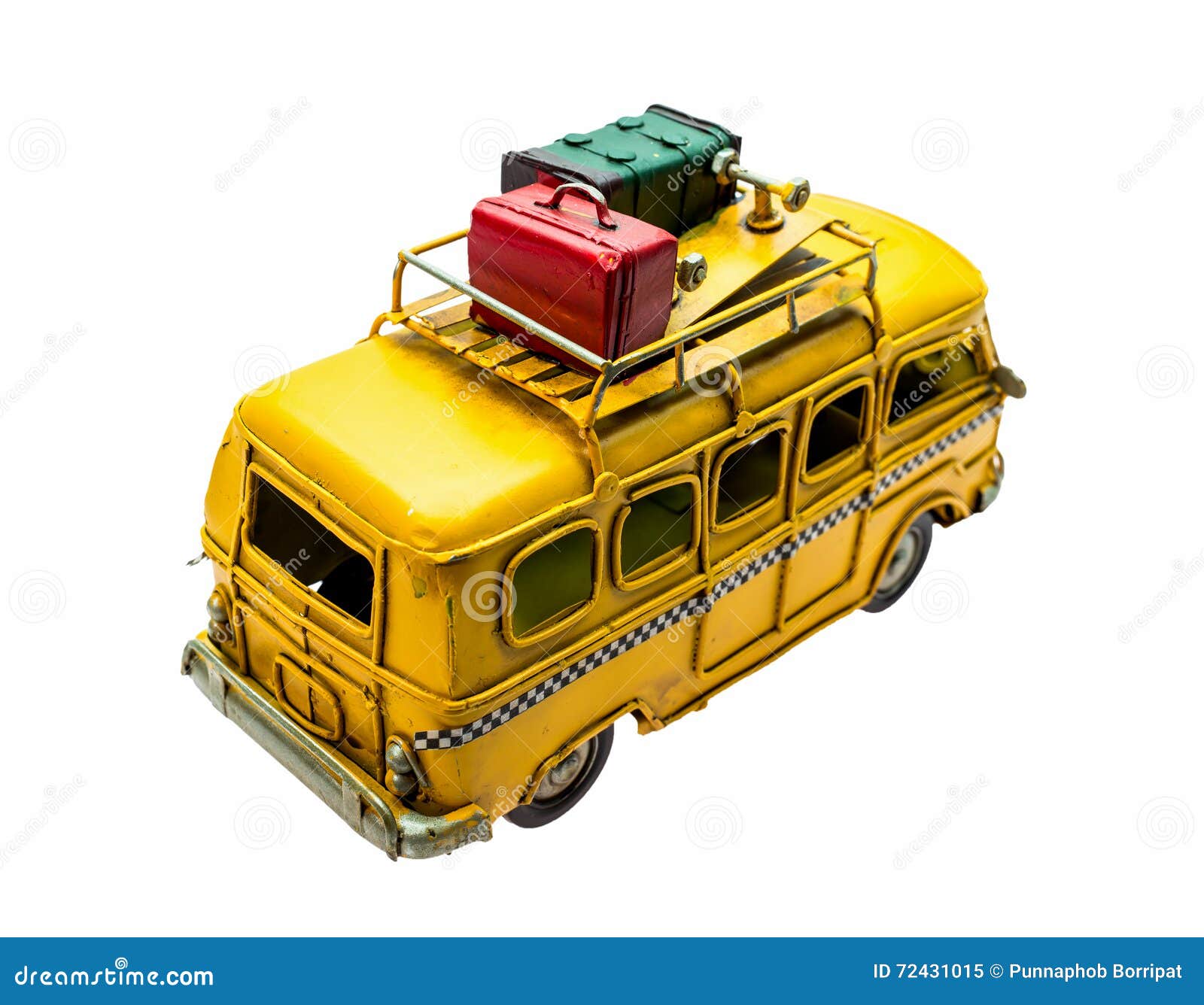 Yellow vintage car toy stock image. Image of yellow, object - 72431015