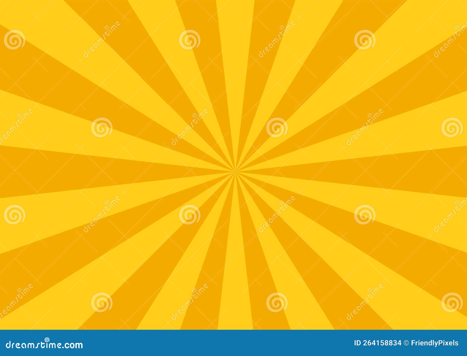 Yellow Ray Background. Vector Illustration Stock Vector - Illustration ...
