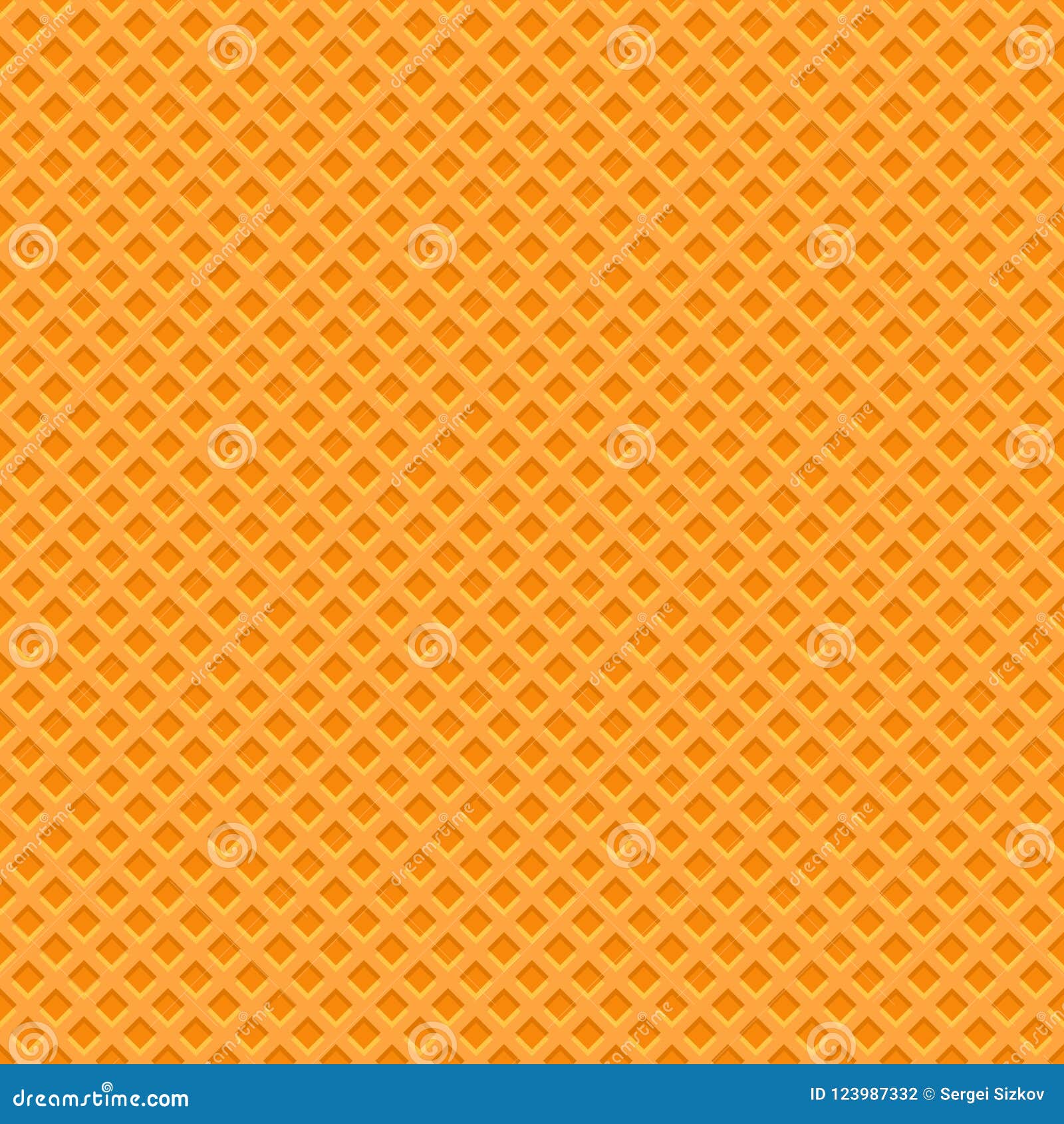 Yellow Waffle Texture Pattern. Seamless Background. Vector Stock Vector ... Yellow Waffle Texture Pattern. Seamless Background. Vector Stock Vector ...