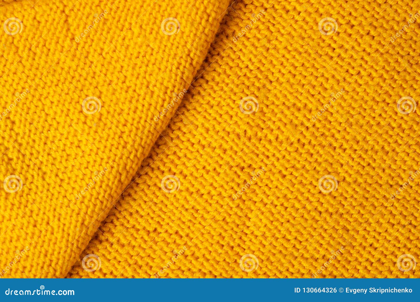 Yellow Warm Fabric Texture Material Sweater Stock Photo - Image of ...