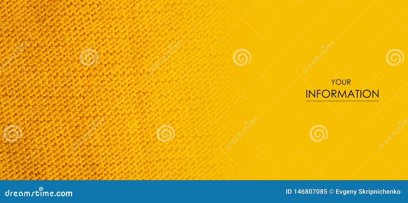 Yellow Warm Fabric Texture Material Sweater Pattern Stock Image - Image ...