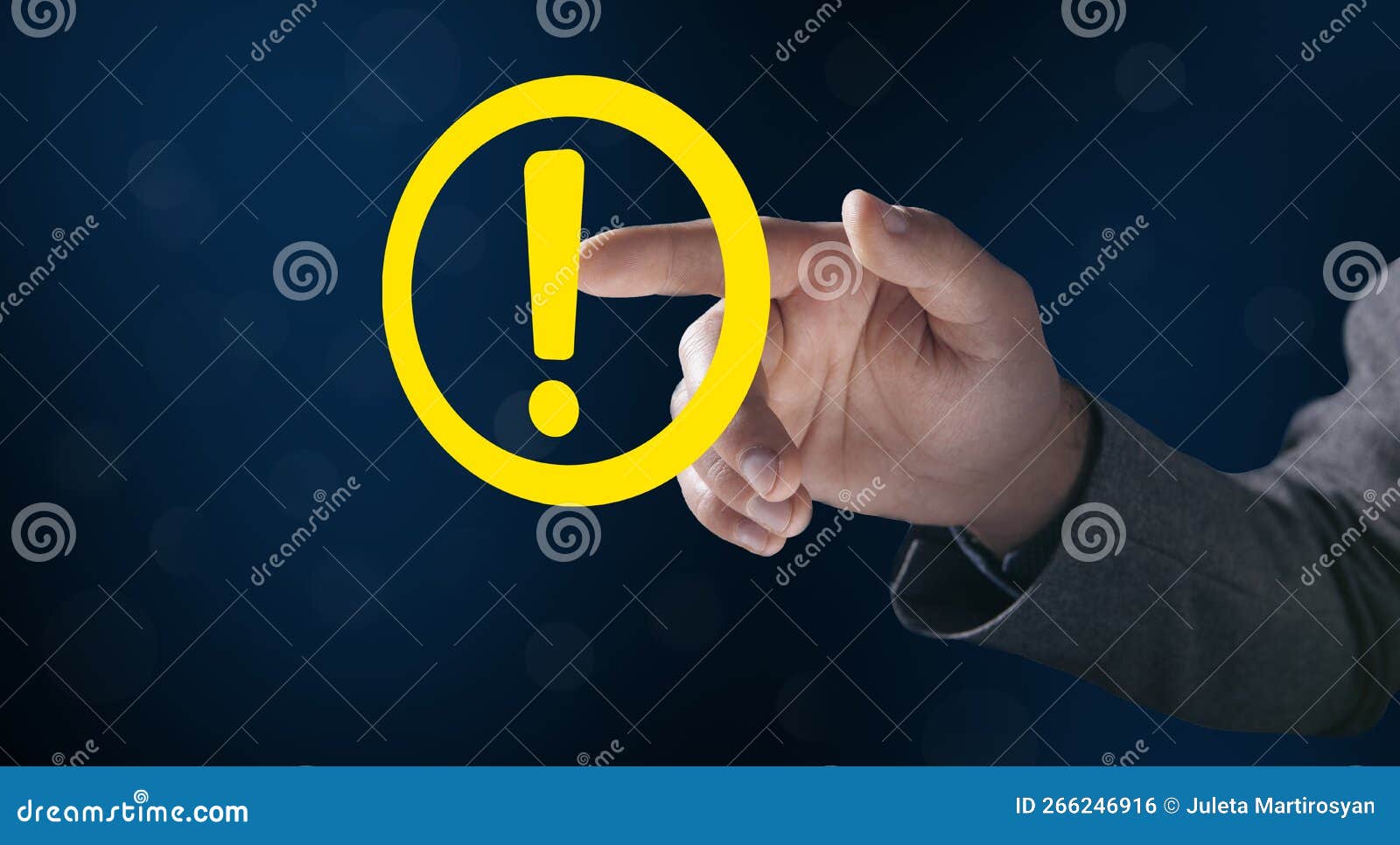Yellow Warning Icon in a Circle Stock Illustration - Illustration of ...