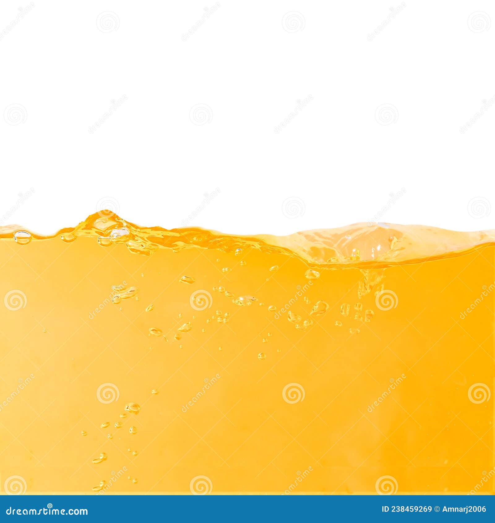 Yellow Water Surface with Splash and Bubbles Stock Image - Image of ...