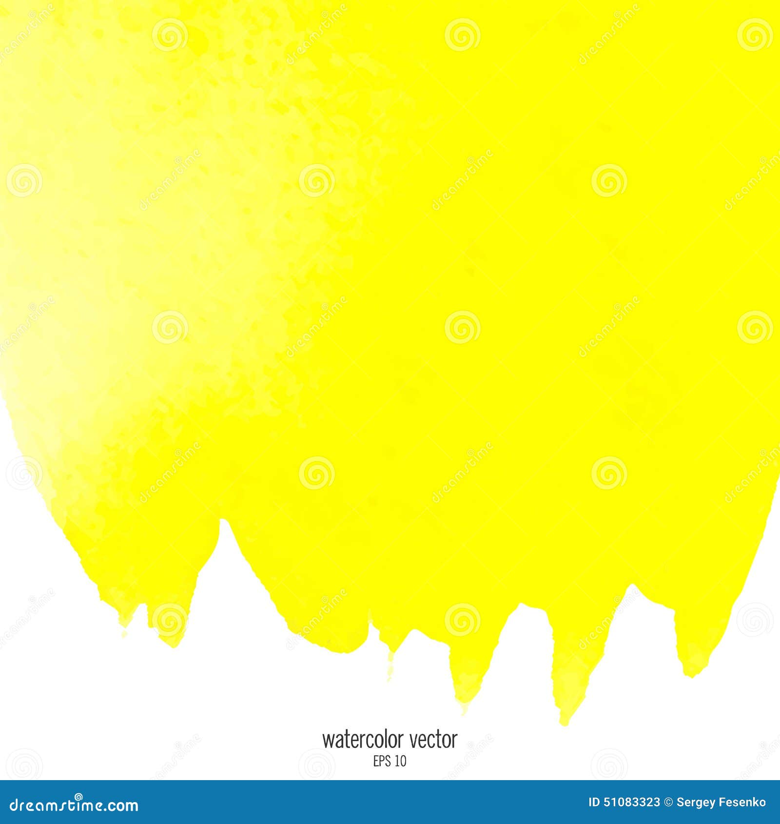 Yellow Watercolor Squarer Background Stock Vector - Illustration of ...