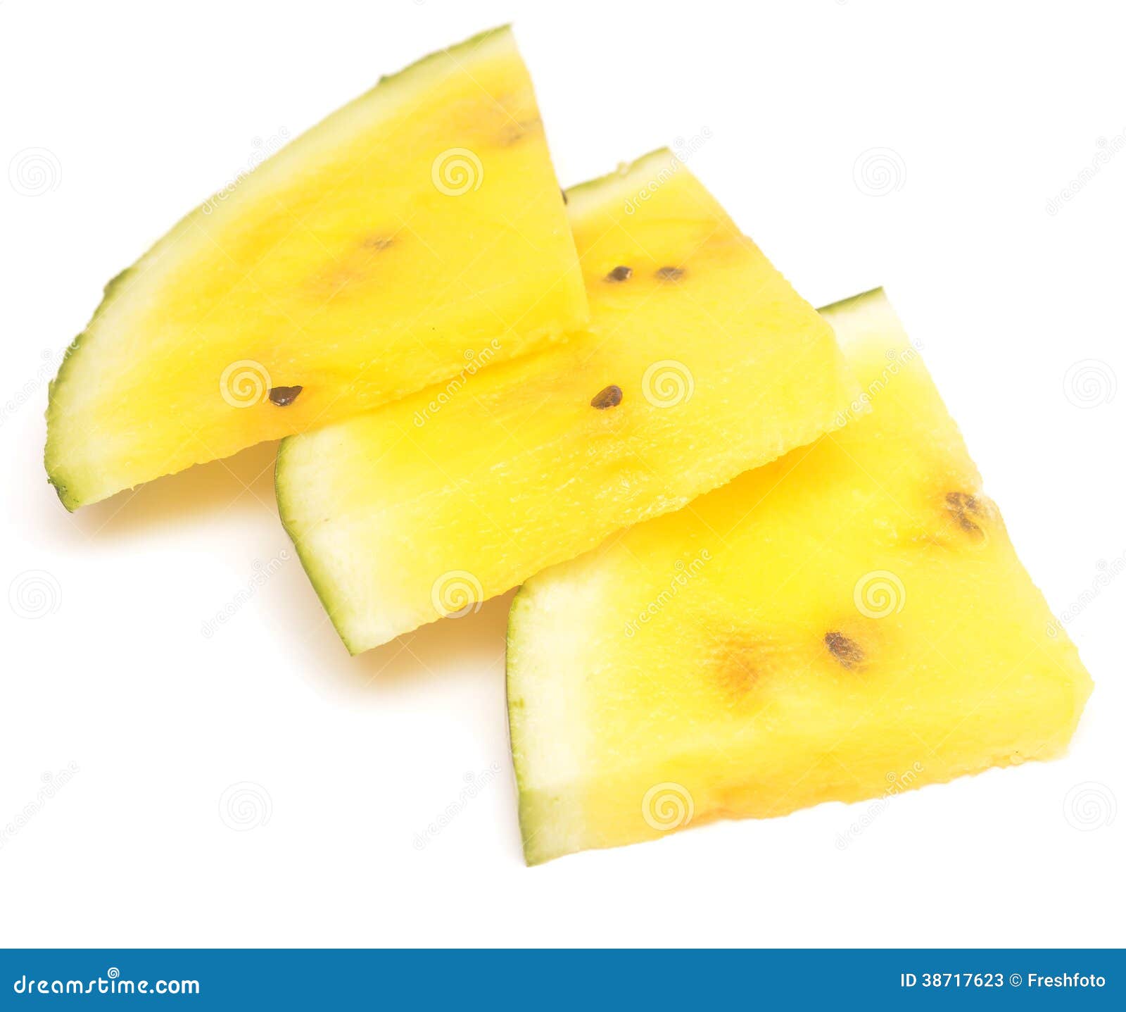 Yellow watermelon stock image. Image of delicious, bright - 38717623