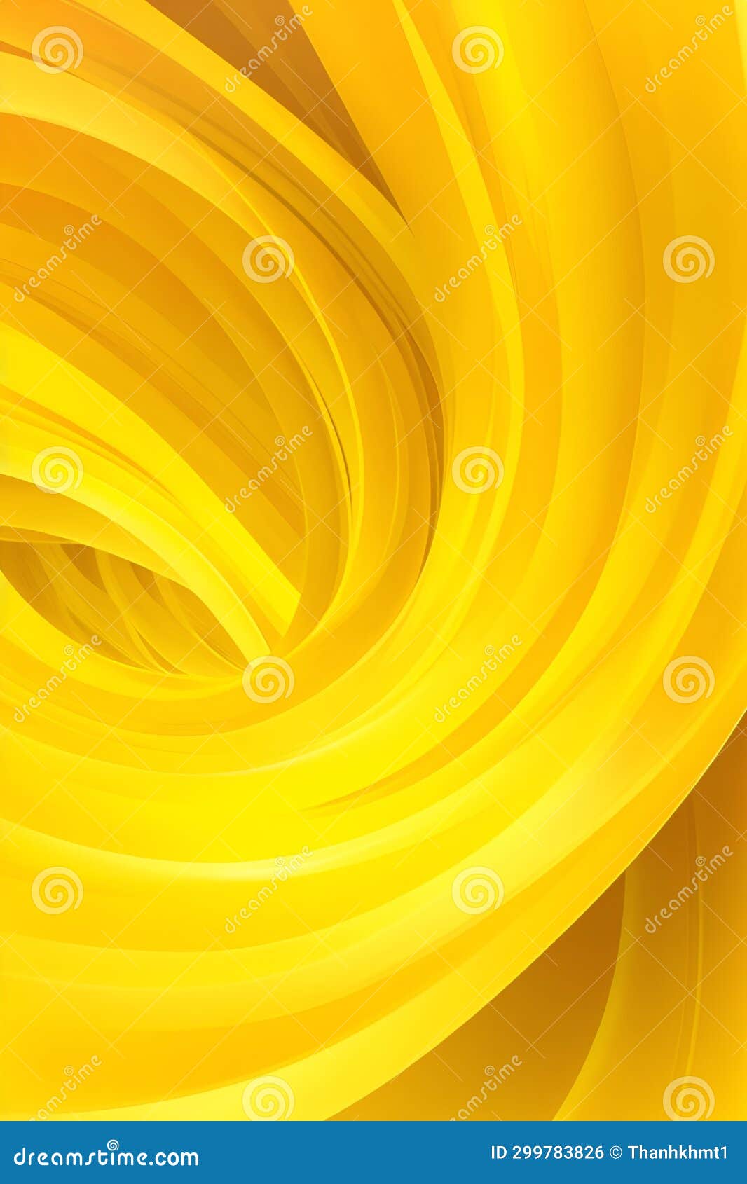 Yellow Waves Abstract Background, Vertical Composition Stock ...