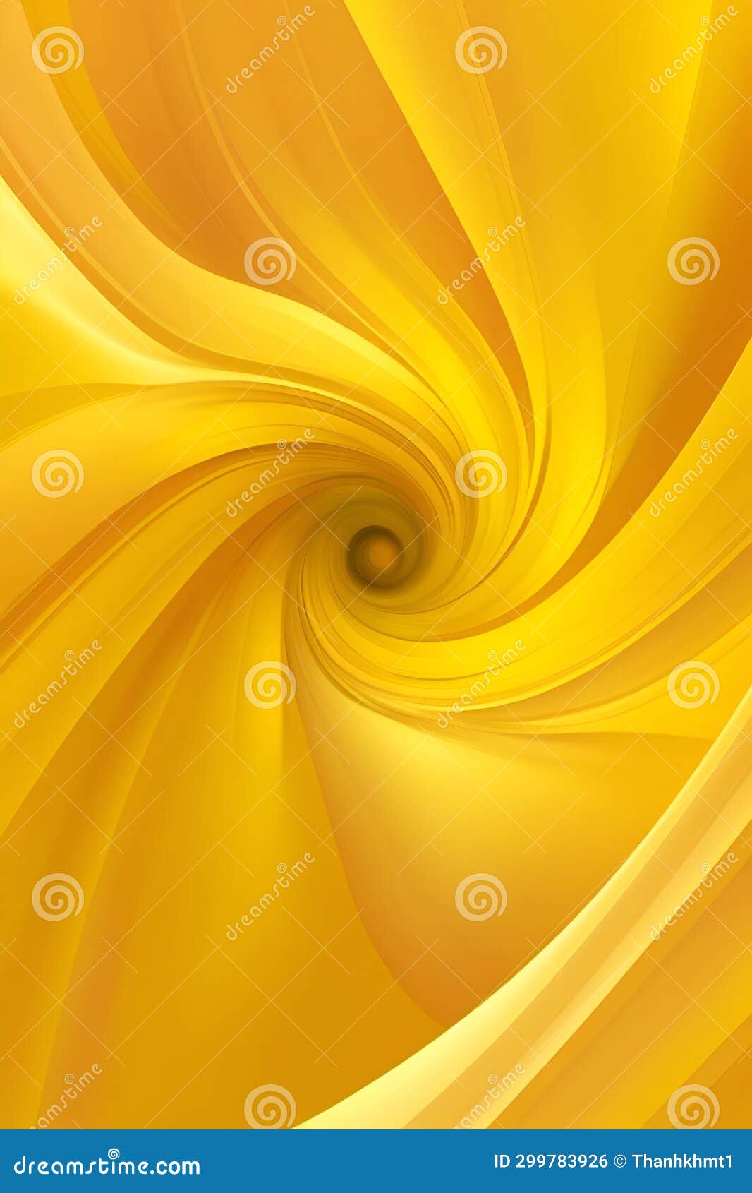 Yellow Waves Abstract Background, Vertical Composition Stock ...