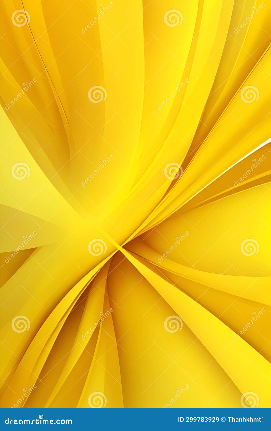 Yellow Waves Abstract Background, Vertical Composition Stock ...