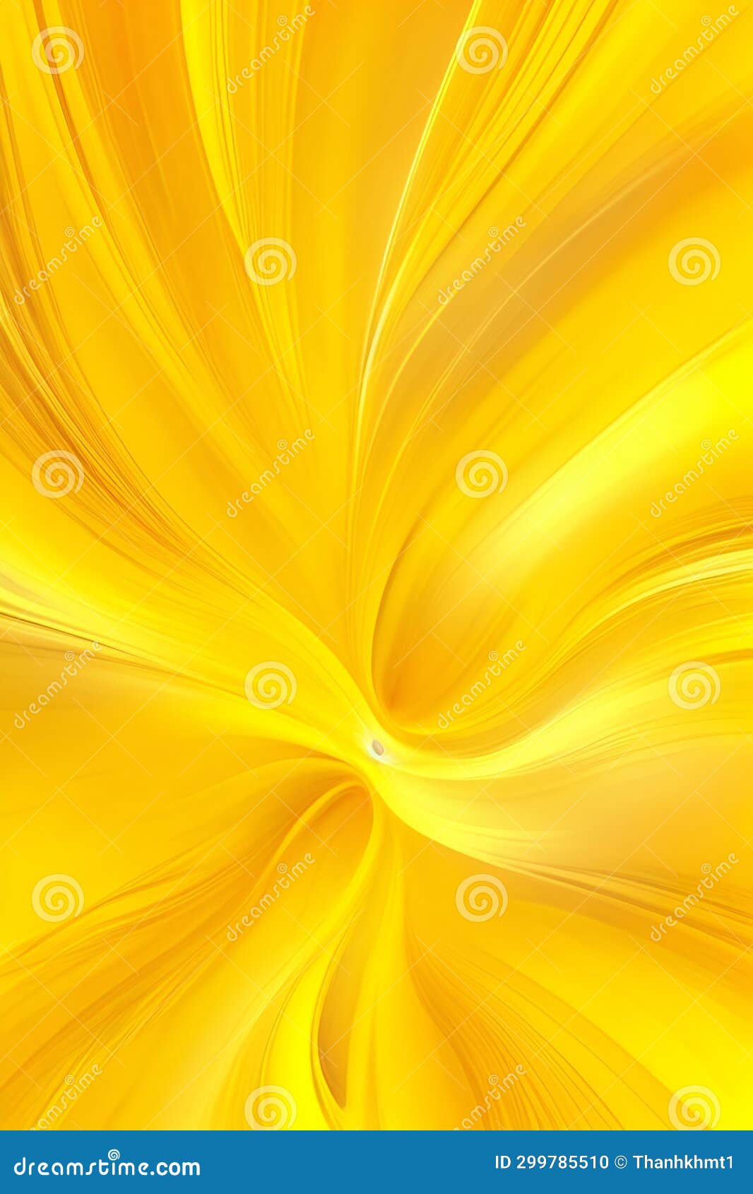 Yellow Waves Abstract Background, Vertical Composition Stock ...