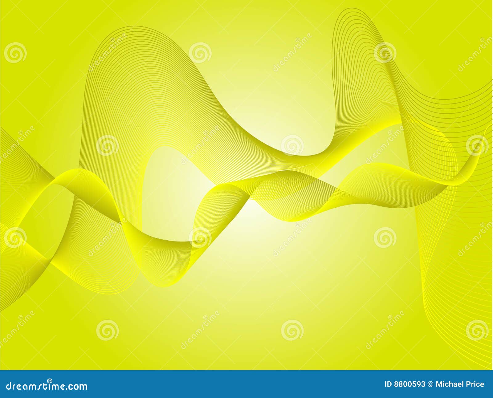 Yellow Waves Vector Background Stock Vector - Illustration of backdrop ...