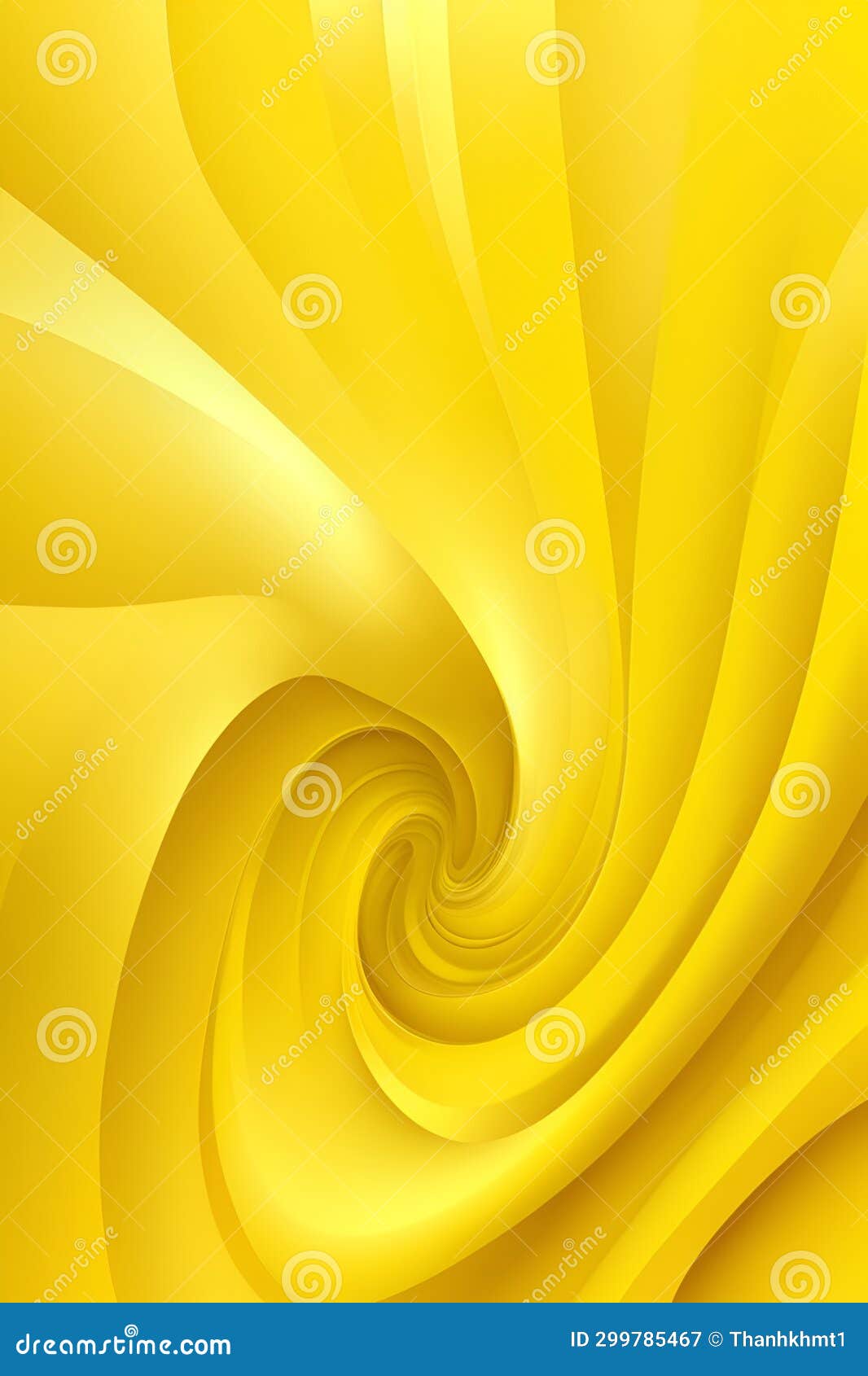 Yellow Waves Abstract Background, Vertical Composition Stock ...