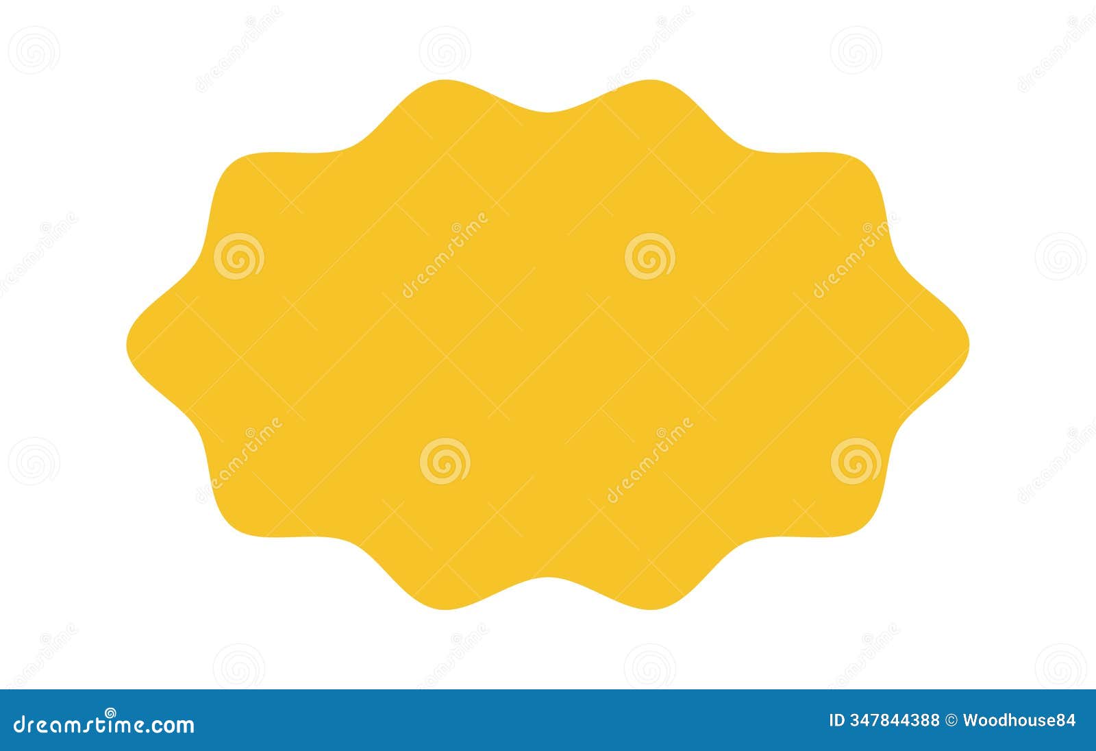 Wavy Edge Rounded Shape Icon. Frame With Zigzag Edge. Geometric Zig Zag ...