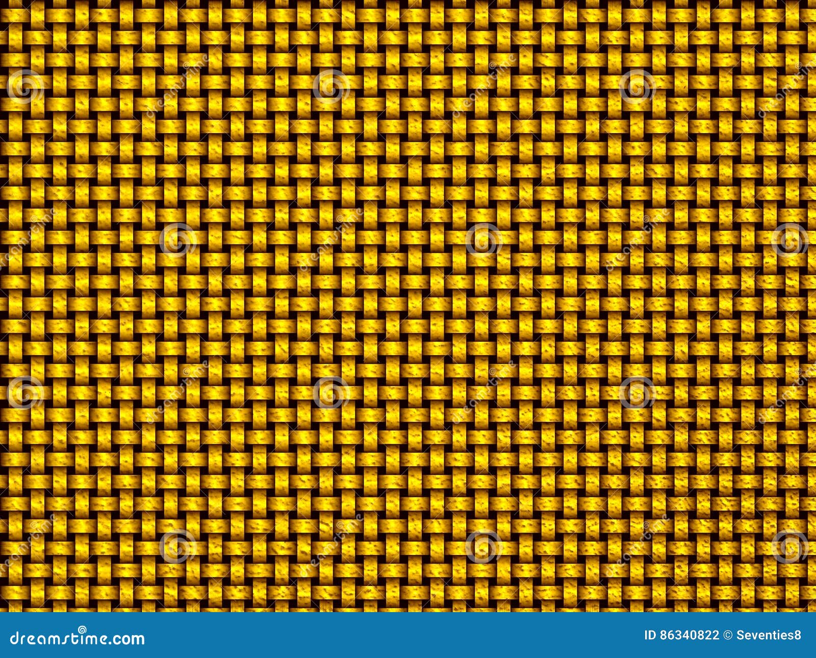Yellow Weave Pattern Background Stock Illustration - Illustration of ...