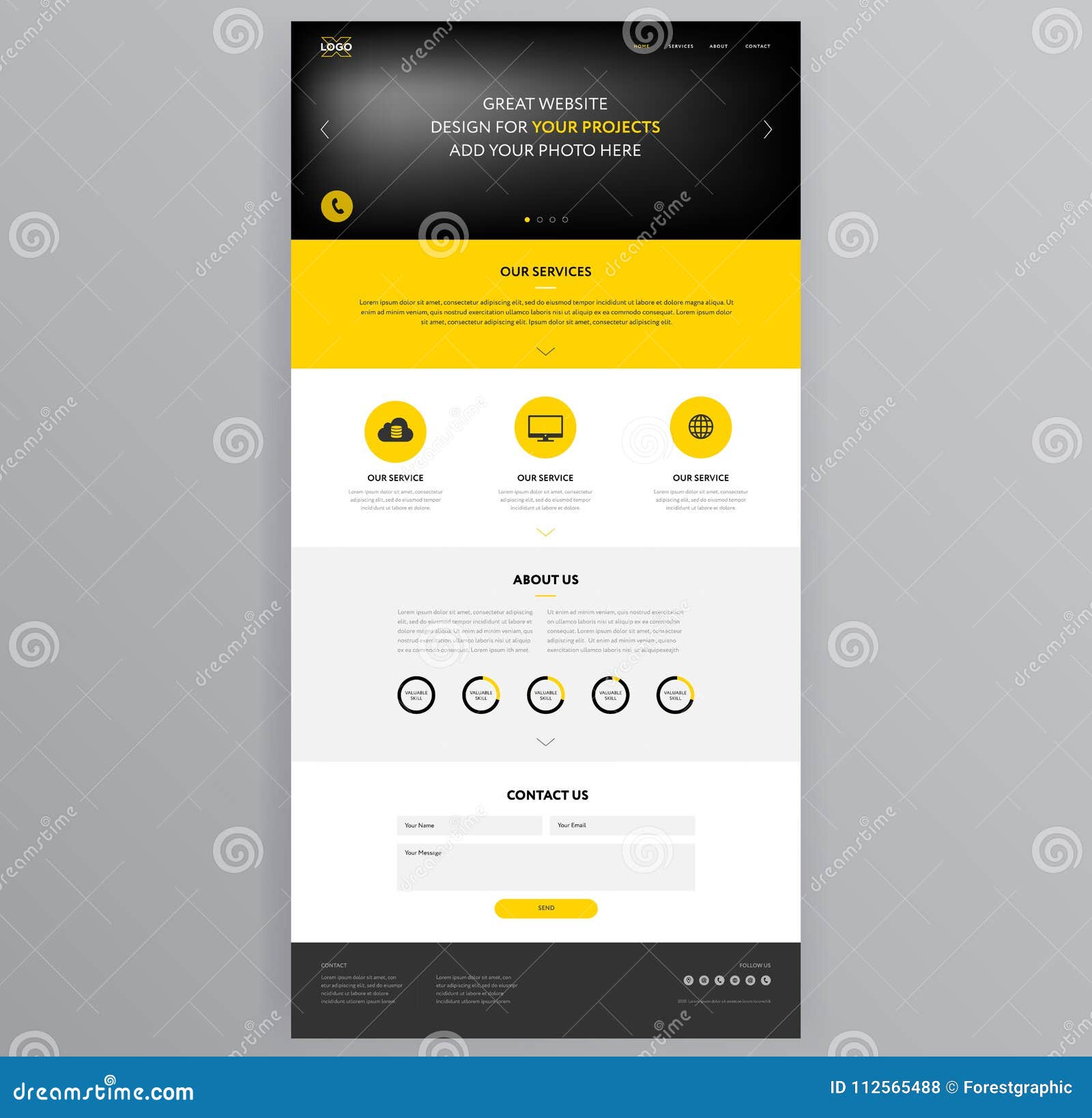 Web Template Of Adaptive Login Form Stock Photo | CartoonDealer.com ... Web Template Of Adaptive Login Form Stock Photo | CartoonDealer.com ...