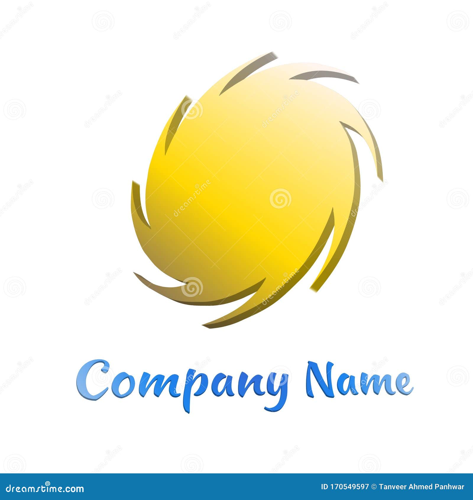 Yellow wheal logo stock illustration. Illustration of white - 170549597