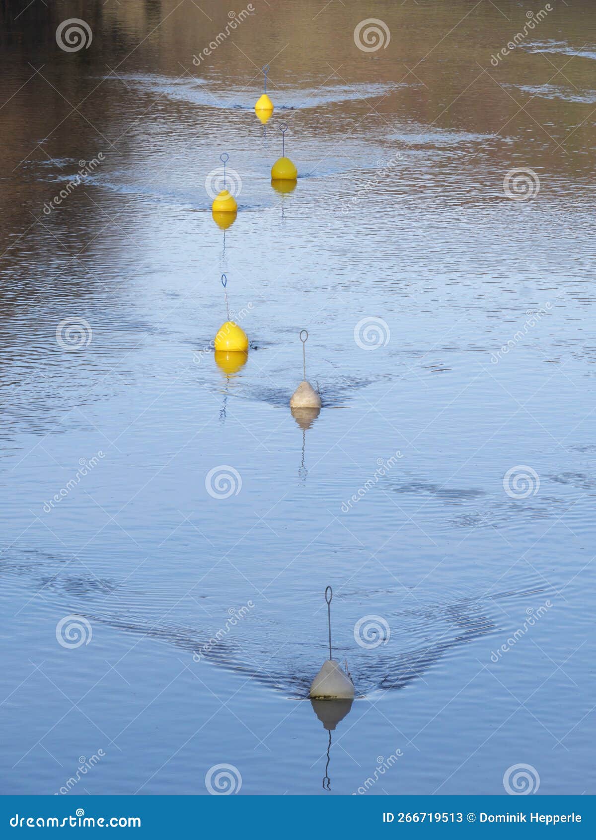 A Buoys Floating In The Sea. Beacon. A Buoys Floating In The Sea ...