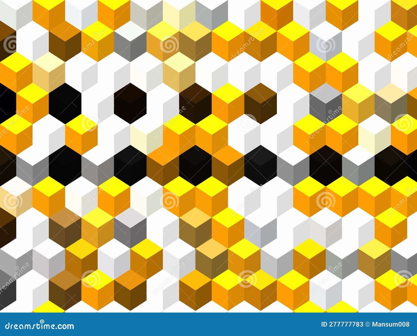 Yellow and White Color of Abstract Background Stock Illustration ...