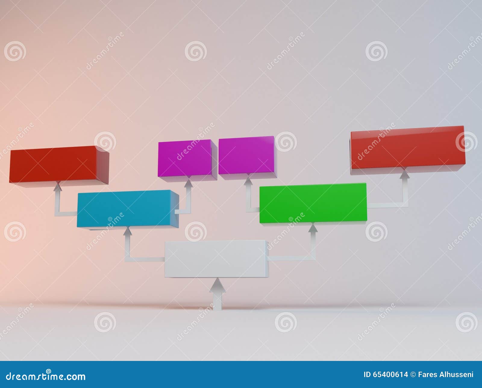 Yellow and white 3d arrows stock illustration. Illustration of stylize ...