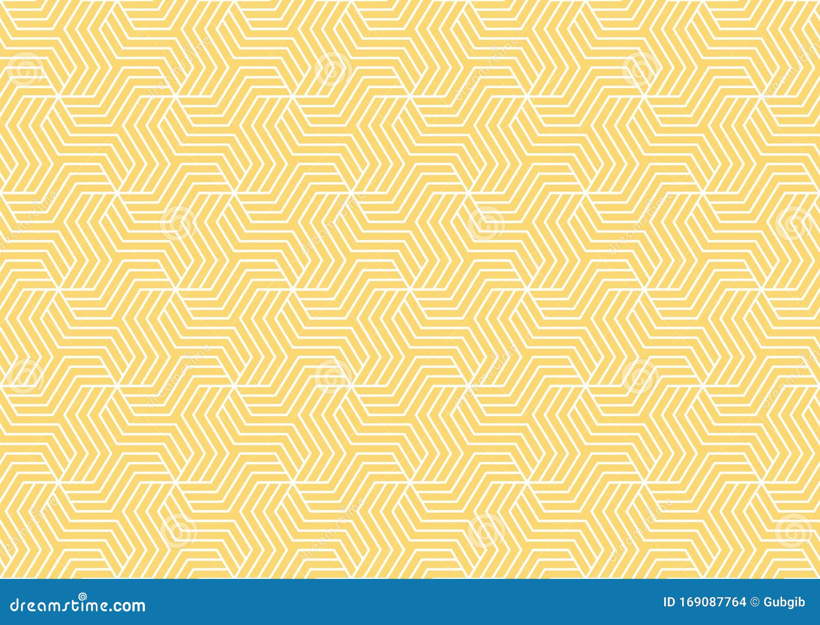 Yellow and White Geometric Pattern Stock Vector - Illustration of ...