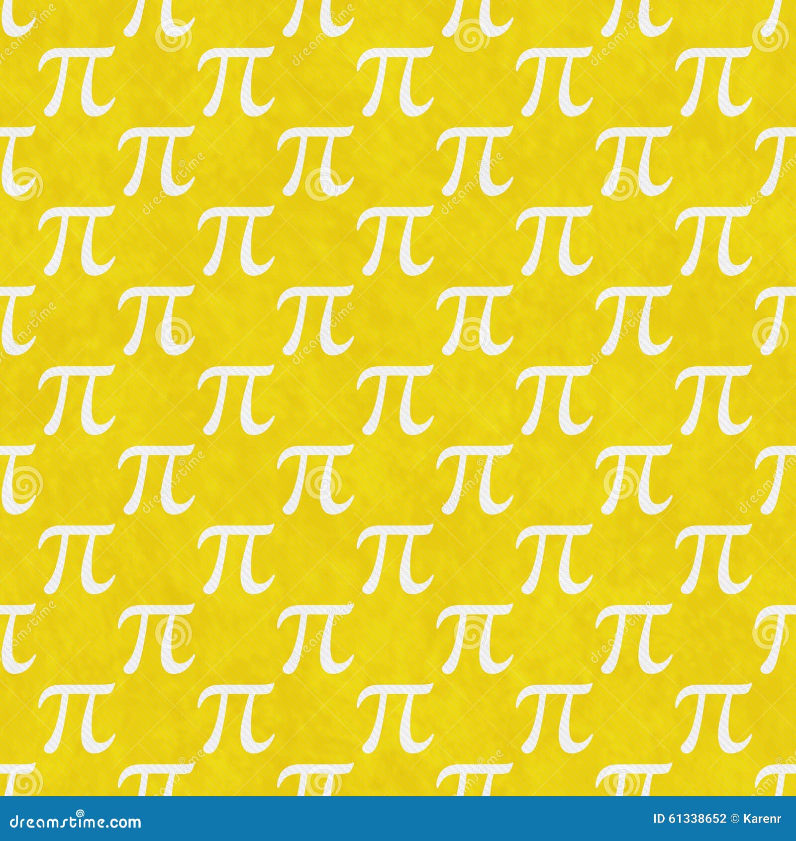 Yellow and White Pi Symbol Design Tile Pattern Repeat Background Stock ...