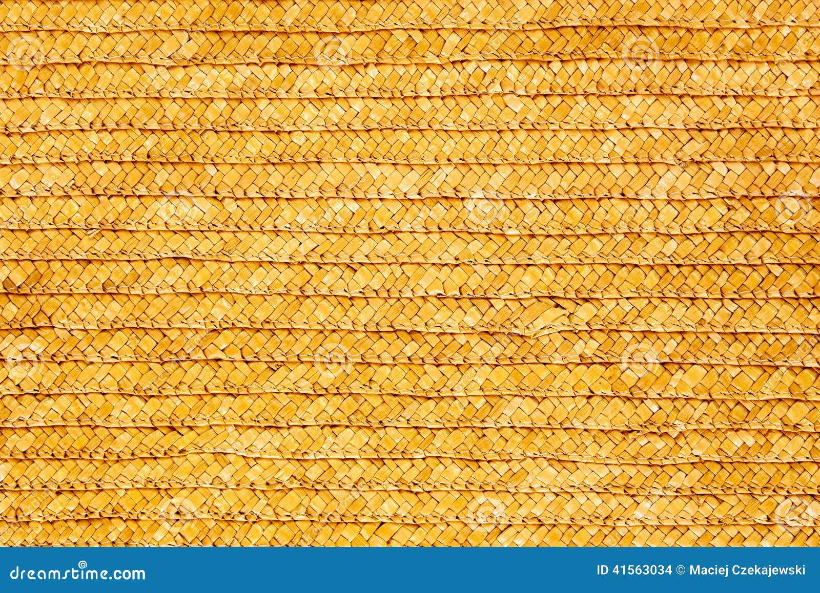 Yellow wicker plaiting stock photo. Image of closeup - 41563034