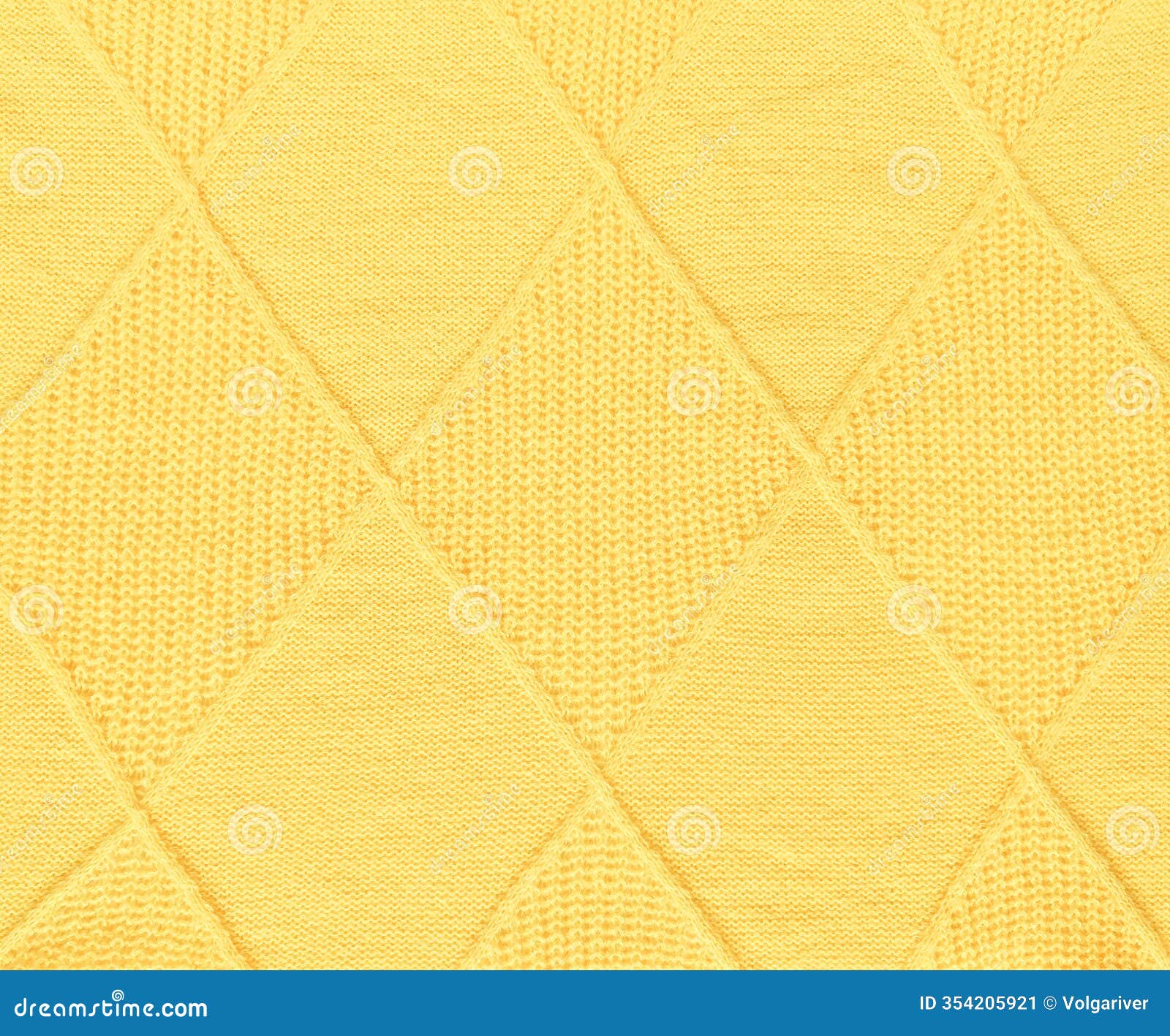 Yellow Wool Knitted Pattern with Diamond Shapes, Texture Background ...