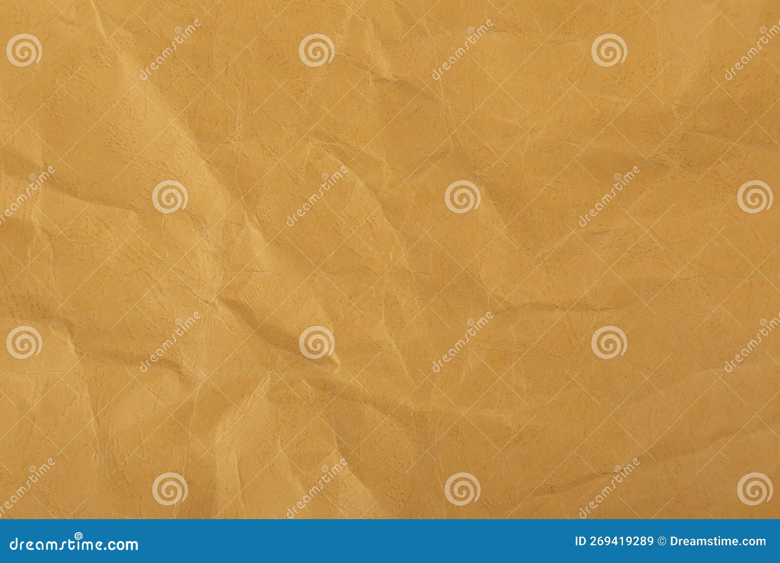 Yellow Wrinkle Recycle Paper Background Stock Image - Image of wrinkled ...