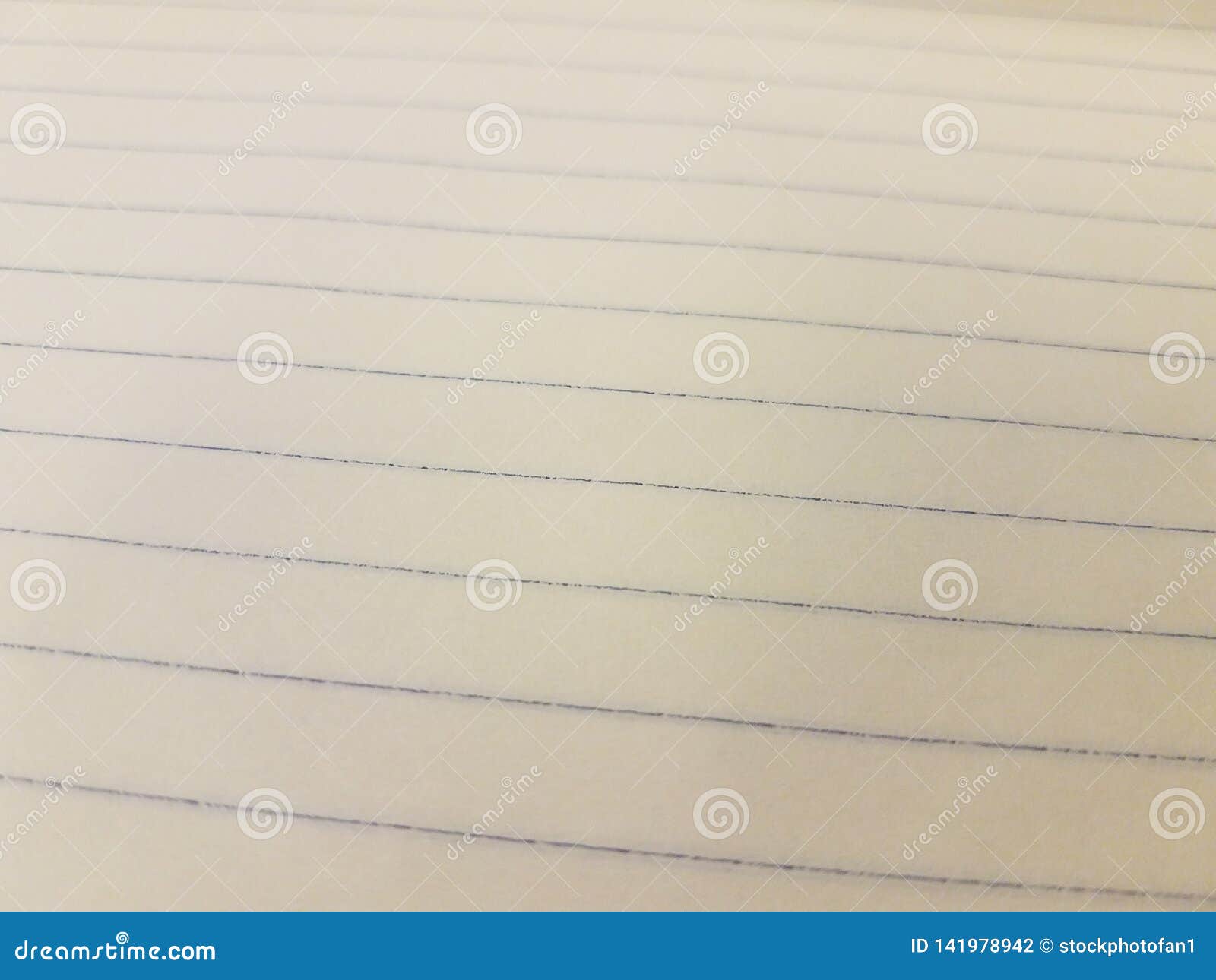 Yellow Writing Paper with Blue Lines Close Up Stock Photo - Image of ...