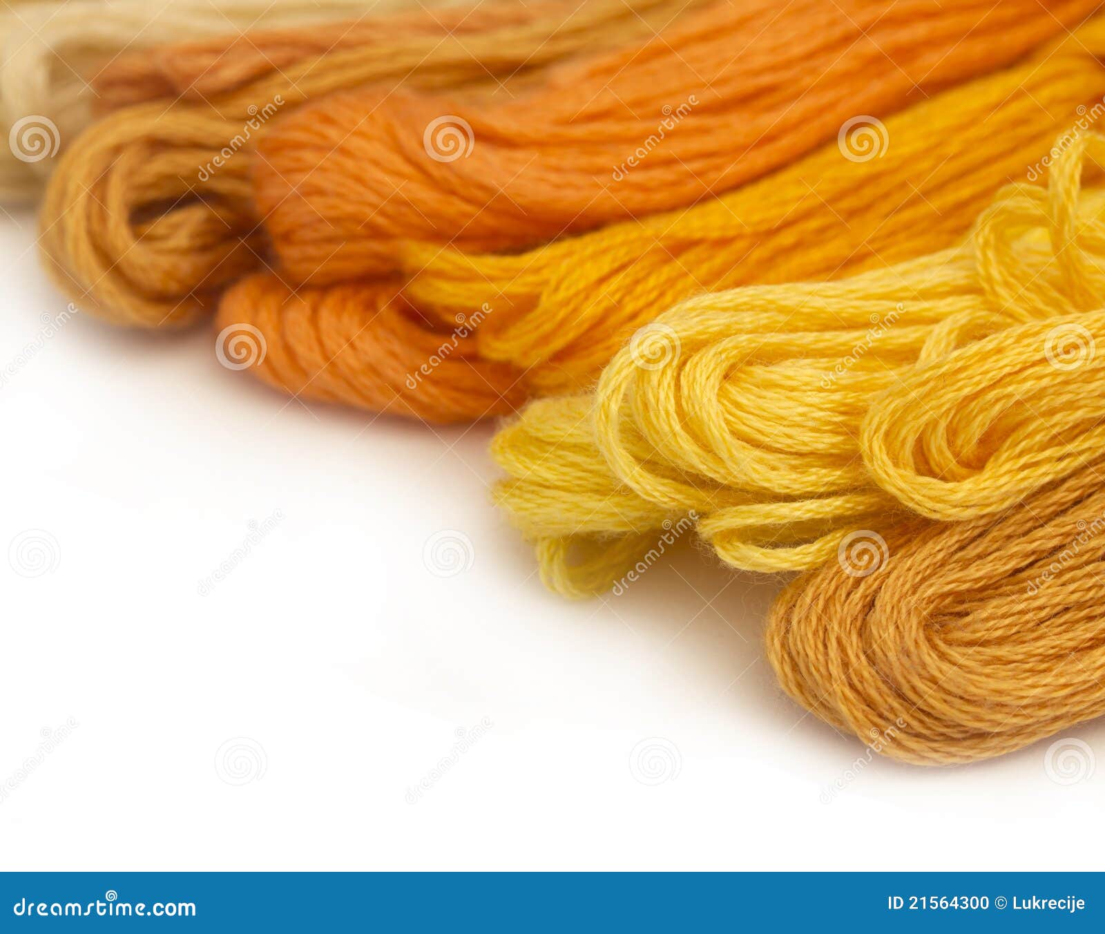 Yellow yarns stock photo. Image of clothing, hobby, spool - 21564300