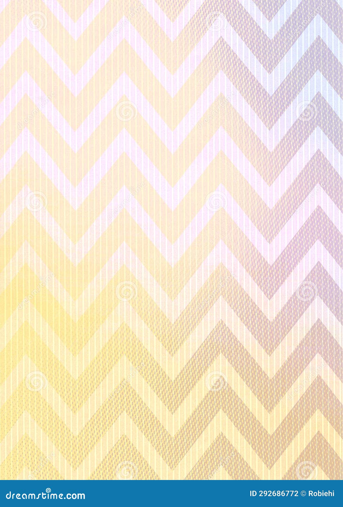 Yellow Zig Zag Wave Pattern Vertical Background Illustration ...