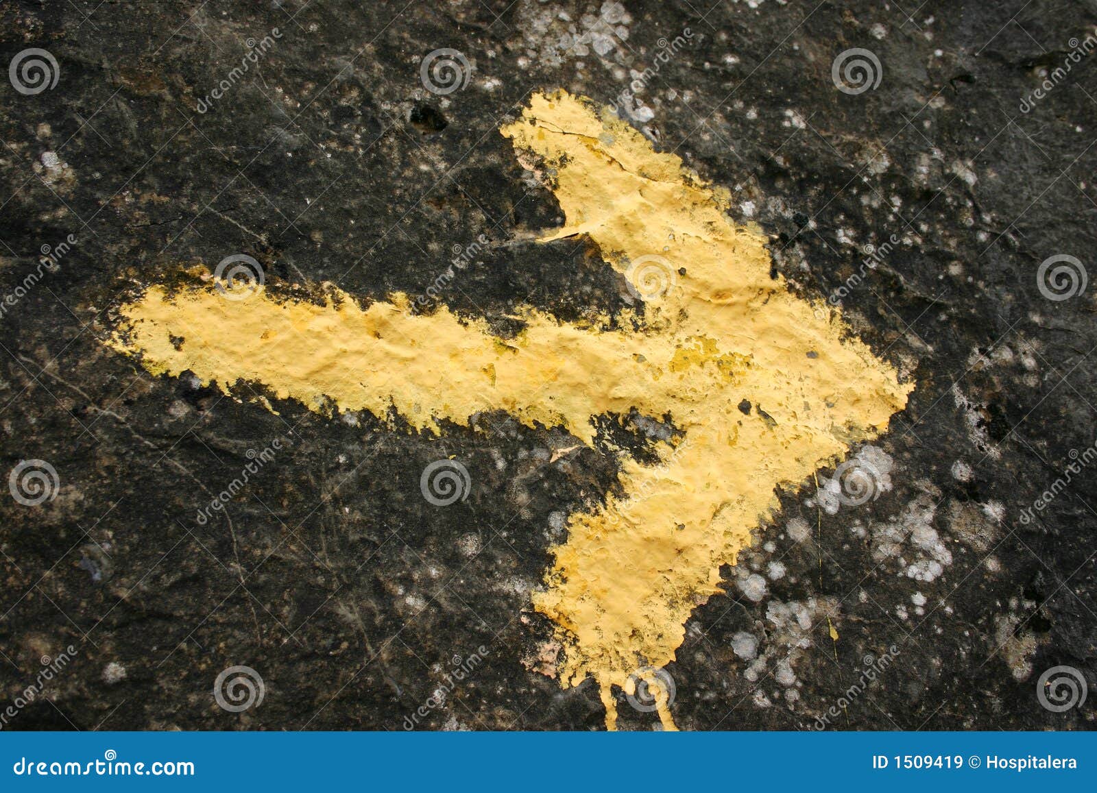 Typical Waymarking Camino De Santiago Spain Stock Photos - Free ...