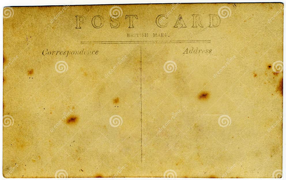 Yellowed antique postcard stock image. Image of traditional - 4008435