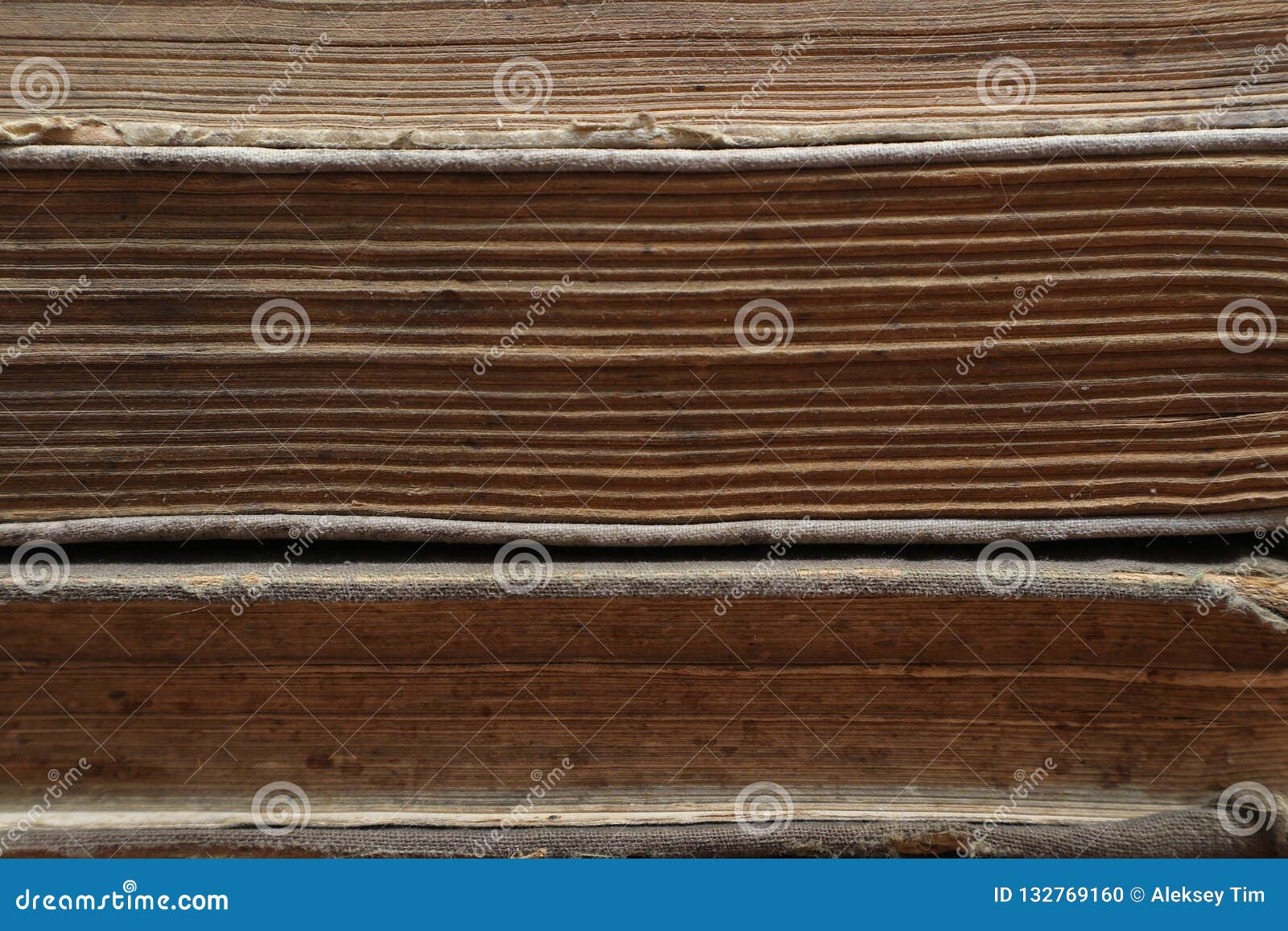 Yellowed Pages of the Old Dilapidated Book. Old Book Stock Photo ...